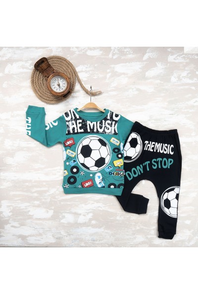 Saymoystar Kids Top Baskılı Erkek 2li Takım Saymoystar Kids Top Baskılı Erkek 2li Takım