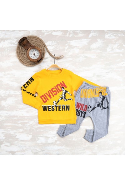 Saymoystar Kids Division Baskılı Erkek 2li Takım Saymoystar Kids Division Baskılı Erkek 2li Takım