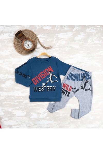 Saymoystar Kids Division Baskılı Erkek 2li Takım Saymoystar Kids Division Baskılı Erkek 2li Takım