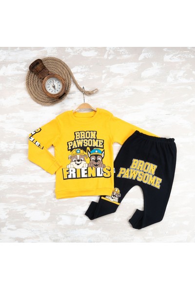 Saymoystar Kids Friends Baskılı Erkek 2li Takım