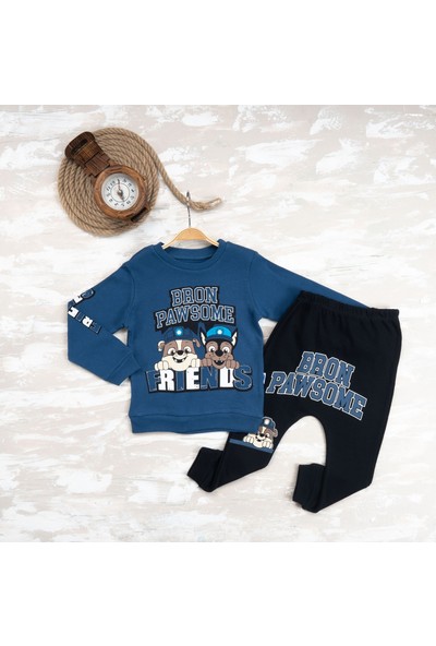 Saymoystar Kids Friends Baskılı Erkek 2li Takım