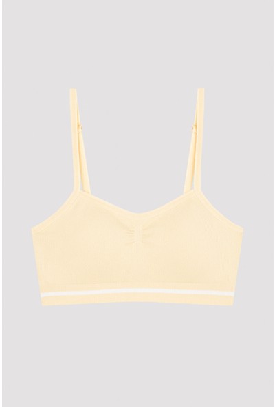 Penti Optık Kız Çocuk Yellow Seamless Büstiyer