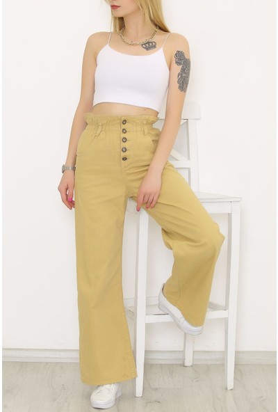 Marul Bel Kot Pantolon Camel -