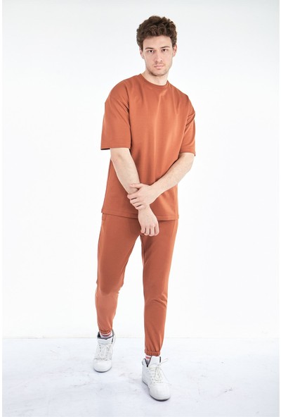 The Champ Clothing Tarçın Jogger Beli Lastikli Oversize Eşofman Takım The Champ Clothing Tarçın Jogger Beli Lastikli Oversize Eşofman Takım