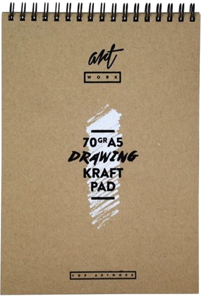 Artwork A5 Kraft Çizim Bloğu 70 gr 50 Yaprak (Art-70-A5) Artwork A5 Kraft Çizim Bloğu 70 gr 50 Yaprak (Art-70-A5)