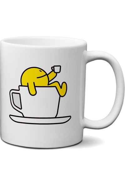 Rowalsi Emoji Baskılı Kupa Bardak BLL2424