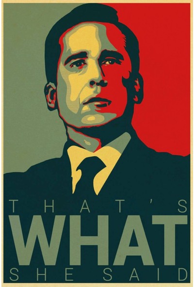 Posterica The Office Retro Kraft Poster - 35X50 cm - Özel Kutu Posterica The Office Retro Kraft Poster - 35X50 cm - Özel Kutu
