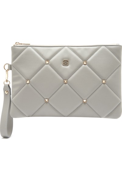 Desa Nicole Beyaz Kadın Clutch Desa Nicole Beyaz Kadın Clutch