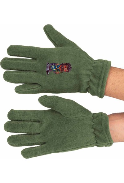 Rowalsi Slade Wilson Baskılı Kışlık Uzun Polar Eldiven BLL2561 Rowalsi Slade Wilson Baskılı Kışlık Uzun Polar Eldiven BLL2561