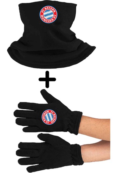 Rowalsi Bayern München Boyunluk Eldiven Seti BLL1217 Rowalsi Bayern München Boyunluk Eldiven Seti BLL1217