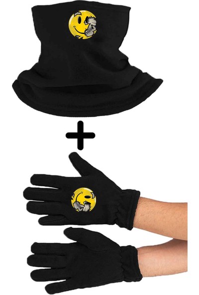 Rowalsi Kötü Karakter Boyunluk Eldiven Seti BLL3136 Rowalsi Kötü Karakter Boyunluk Eldiven Seti BLL3136