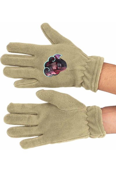 Rowalsi Naruto Baskılı Kışlık Uzun Polar Eldiven BLL2595 Rowalsi Naruto Baskılı Kışlık Uzun Polar Eldiven BLL2595