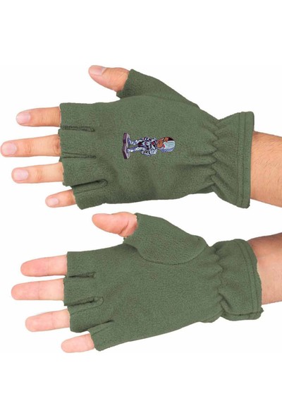 Rowalsi Justice Baskili Kişlik Kesik Polar Eldiven BLL2452