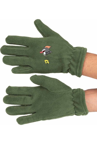 Rowalsi Tom And Jerry Baskılı Kışlık Uzun Polar Eldiven BLL3268