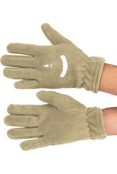 Rowalsi Paraşüt Baskılı Kışlık Uzun Polar Eldiven BLL2830