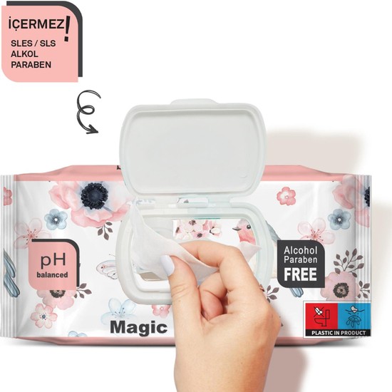 Klerax Magic Garden Wet Wipes 120 Yaprak Fiyatı
