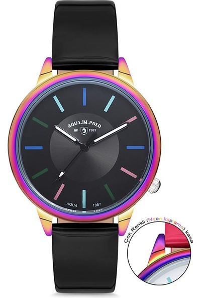 Aqua Di Polo 1987 APSV1-A6340-KD33C Deri Kadın Kol Saati Aqua Di Polo 1987 APSV1-A6340-KD33C Deri Kadın Kol Saati