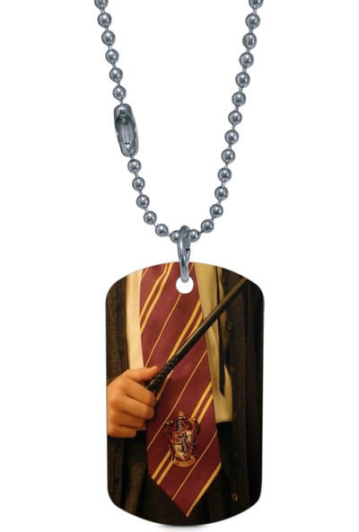 Rowalsi Harry Potter Gümüş Renk Künye / Kolye DFT3750