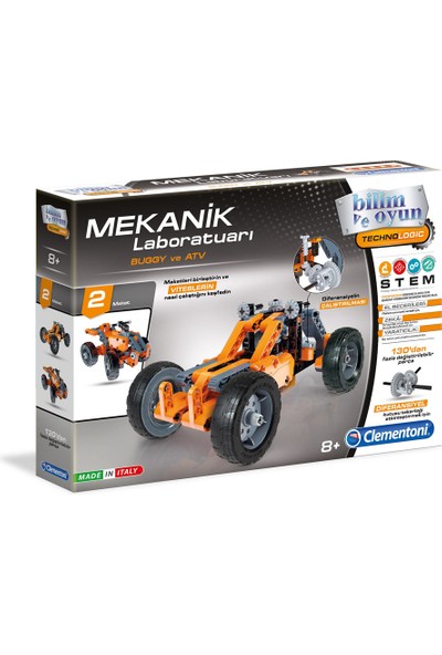 Clementoni Mekanik Laboratuvarı - Buggy & Quad Clementoni Mekanik Laboratuvarı - Buggy & Quad