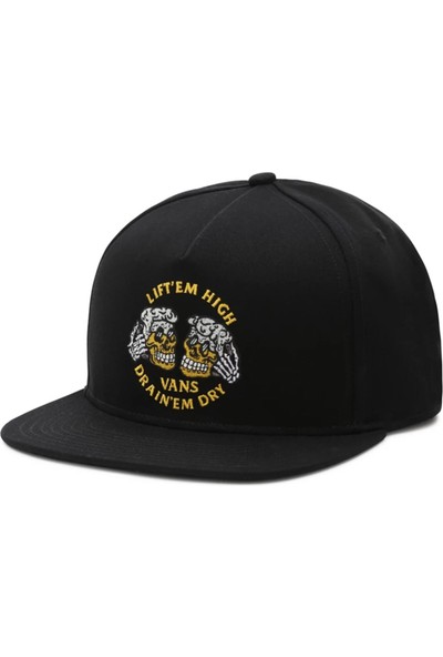 Vans Drain Em Dry Snapback Şapka VN0A7SAOBLK1 Siyah