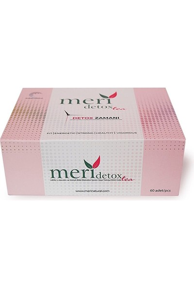 Meri Naturel Detoks Çayı 60 Adet 1 Aylık Kullanım Meri Naturel Detoks Çayı 60 Adet 1 Aylık Kullanım