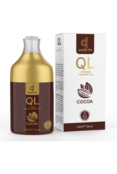Quality Life Yoğun Bronzlaştırıcı Yağ