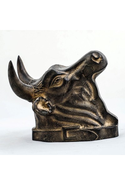 Özder İletişim Zamak’tan Dekoratif Duvara Asmalı Boğa Büstü 25 cm Özder İletişim Zamak’tan Dekoratif Duvara Asmalı Boğa Büstü 25 cm