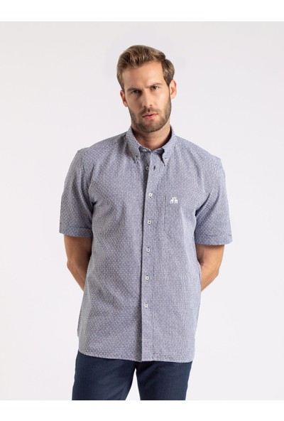 Karaca Erkek Regular Fit Gömlek 111104051-12 Lacivert