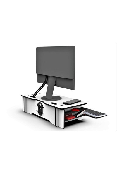 Laviyosa Ofis Dekor Monitör Yükseltici ve Çok Amaçlı Monitör Standı Laviyosa Ofis Dekor Monitör Yükseltici ve Çok Amaçlı Monitör Standı