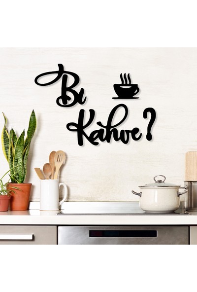 Duvar Dekoru Bi Kahve? Temalı Lazer Kesim Dekorasyon Duvar Dekoru Bi Kahve? Temalı Lazer Kesim Dekorasyon