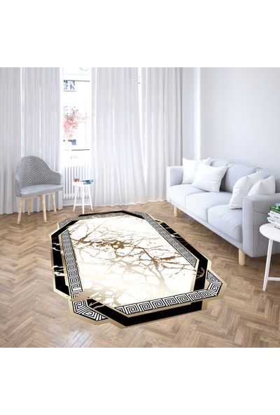 Ramser Halı Kaymaztaban Mutfak Salon Halısı