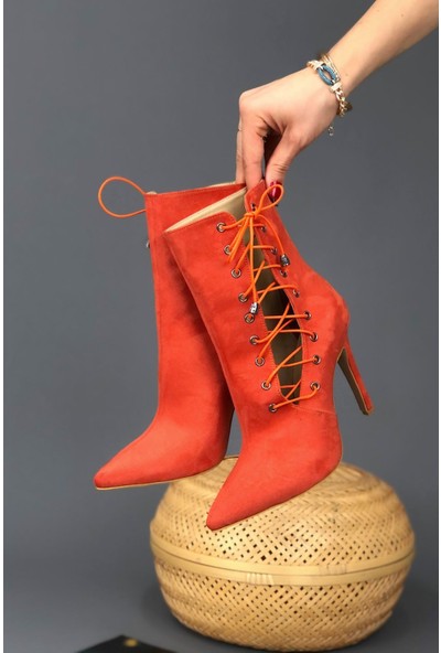 Dem Dem Jane Turuncu Süet