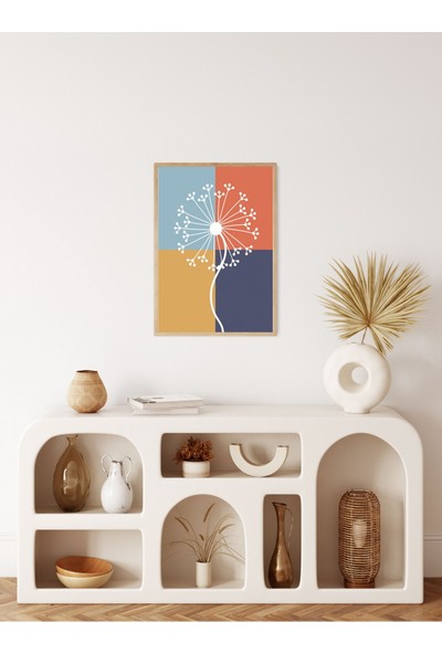 Wuw Doğal Ahşap Çerçeveli Soyut Minimal Bohem Minimal Modern Tasarım Tablo Wuw Doğal Ahşap Çerçeveli Soyut Minimal Bohem Minimal Modern Tasarım Tablo