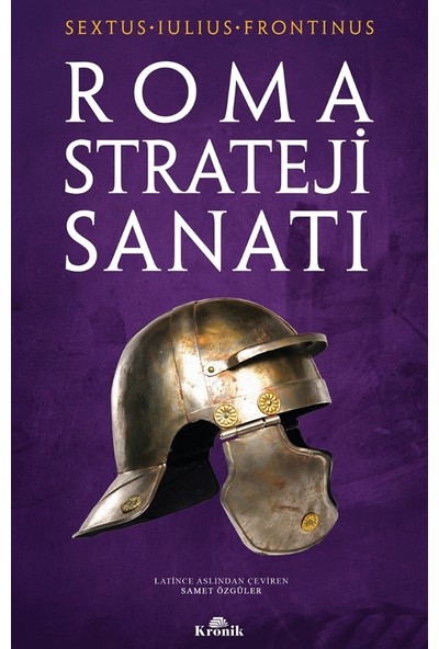 Roma Strateji Sanatı - Sextus Iulius Frontinus