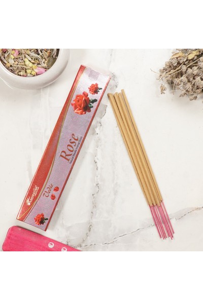 Aromatika Gül Vedic Çubuk Tütsü