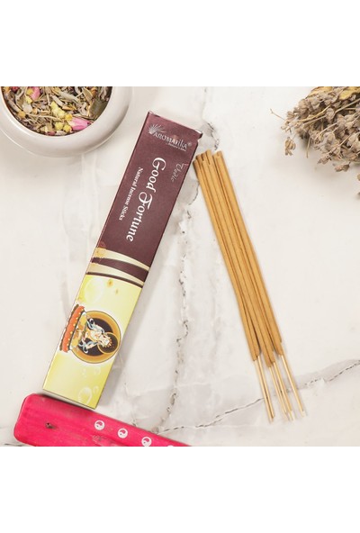 Aromatika Iyi Şans Vedic Çubuk Tütsü