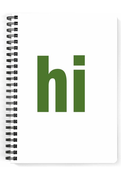 Rowalsi Hi Baskılı Ahşap Kapaklı Defter 15X20 cm DFT3028