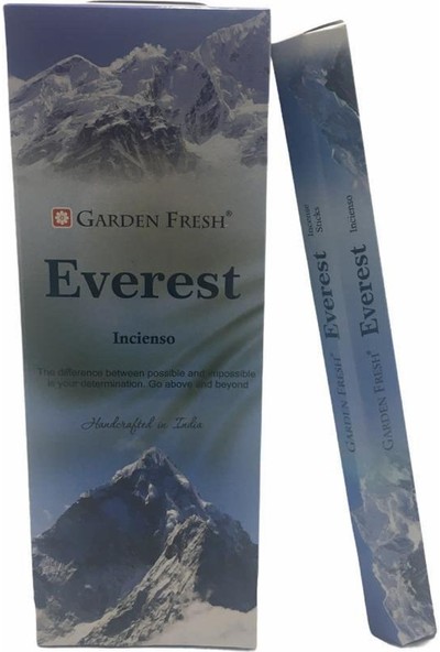 Daha Yok Mu 108 Adet Çubuk Tütsü Garden Fresh Everest Aromalı Tütsü