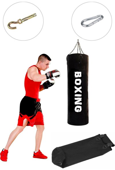 Spor BYFIT120X35 cm Içi Boş Boks Kum Torbası + Tavan Askı Aparatı - Boş Spor BYFIT120X35 cm Içi Boş Boks Kum Torbası + Tavan Askı Aparatı - Boş