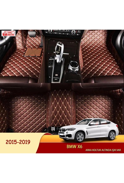 Miren Bmw X6 2015-2019 (Işıklı) Uyumlu 5d Havuzlu Suni Deri Oto Paspas Miren Bmw X6 2015-2019 (Işıklı) Uyumlu 5d Havuzlu Suni Deri Oto Paspas