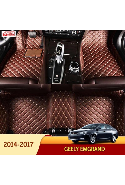 Miren Geely Emgrand 2014-2017 Uyumlu 5d Havuzlu Suni Deri Oto Paspas Miren Geely Emgrand 2014-2017 Uyumlu 5d Havuzlu Suni Deri Oto Paspas