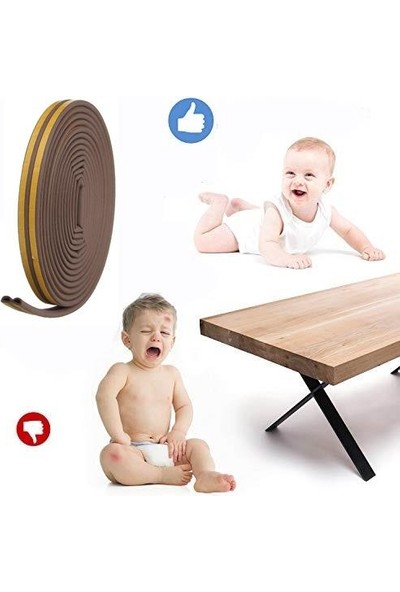 Homecare 12 Metre Puppy Masa Kenar Koruyucu Kauçuk Yapışkanlı Koruyucu Bant 716574 Homecare 12 Metre Puppy Masa Kenar Koruyucu Kauçuk Yapışkanlı Koruyucu Bant 716574