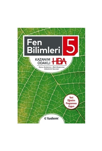 5.sınıf Fen Bilimleri Kazanım Odaklı Hba