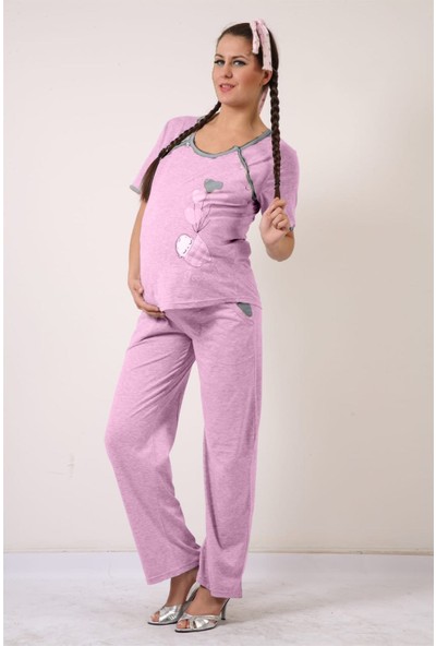 Carollina Sport 2 Lü Set Hamile Pijama Takım