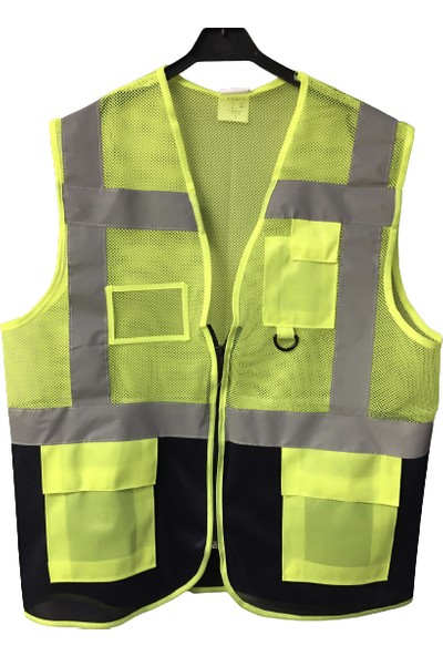 KKD Stock Yönetici Ikaz Yeleği Fileli Yazlık KKD Stock Yönetici Ikaz Yeleği Fileli Yazlık