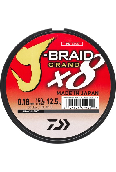 Daiwa Jb Grand 8b 270M Grey Ip Misina