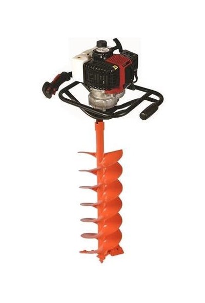 Solax HRD5204 Çift Helezonlu Toprak Burgu Makinası 300 mm