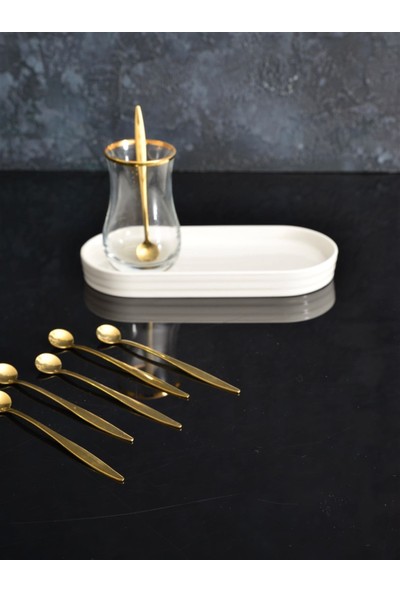 Şirin Eşyalarım 6'lı Orkide Parlak Gold Çay / Nescafe Kaşığı Şirin Eşyalarım 6'lı Orkide Parlak Gold Çay / Nescafe Kaşığı