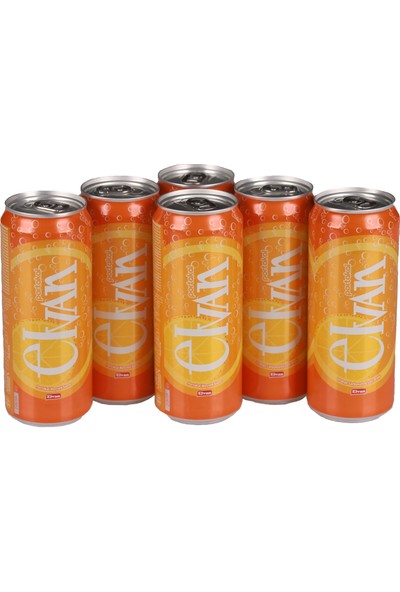 Elvan Gazoz Portakal Aromalı 330 ml 6 Lı Paket Elvan Gazoz Portakal Aromalı 330 ml 6 Lı Paket