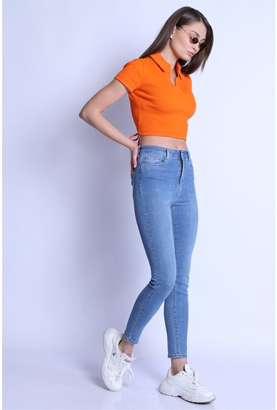 Markano Kadın Pantolon Selin 9259-06 A.mavı